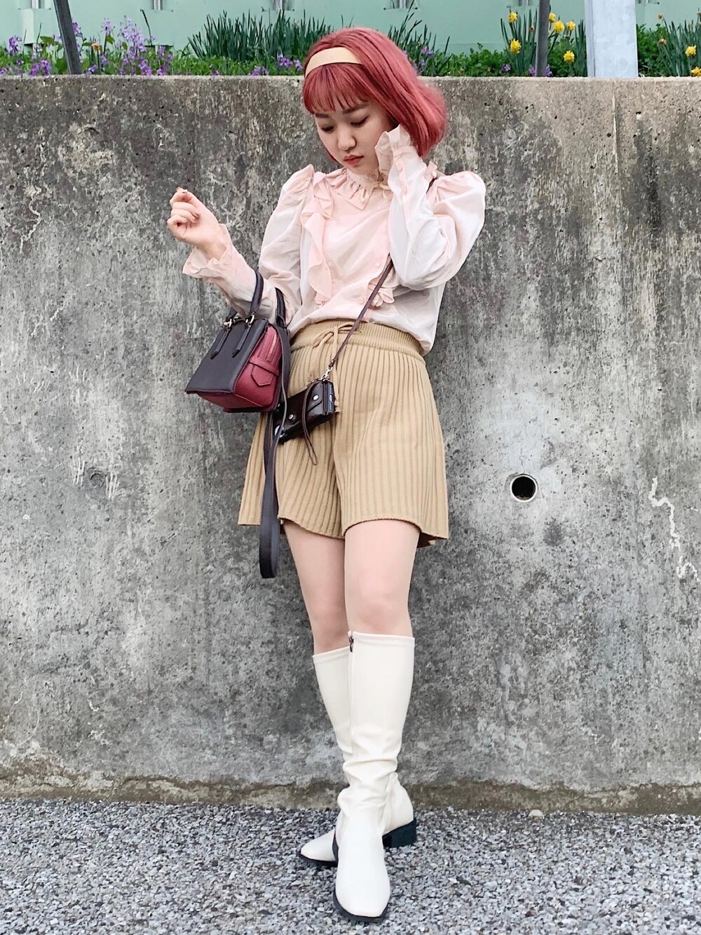 ayane(ANNA SUI NYC 本部)｜ZARAのハンドバッグを使ったコーディネート - WEAR