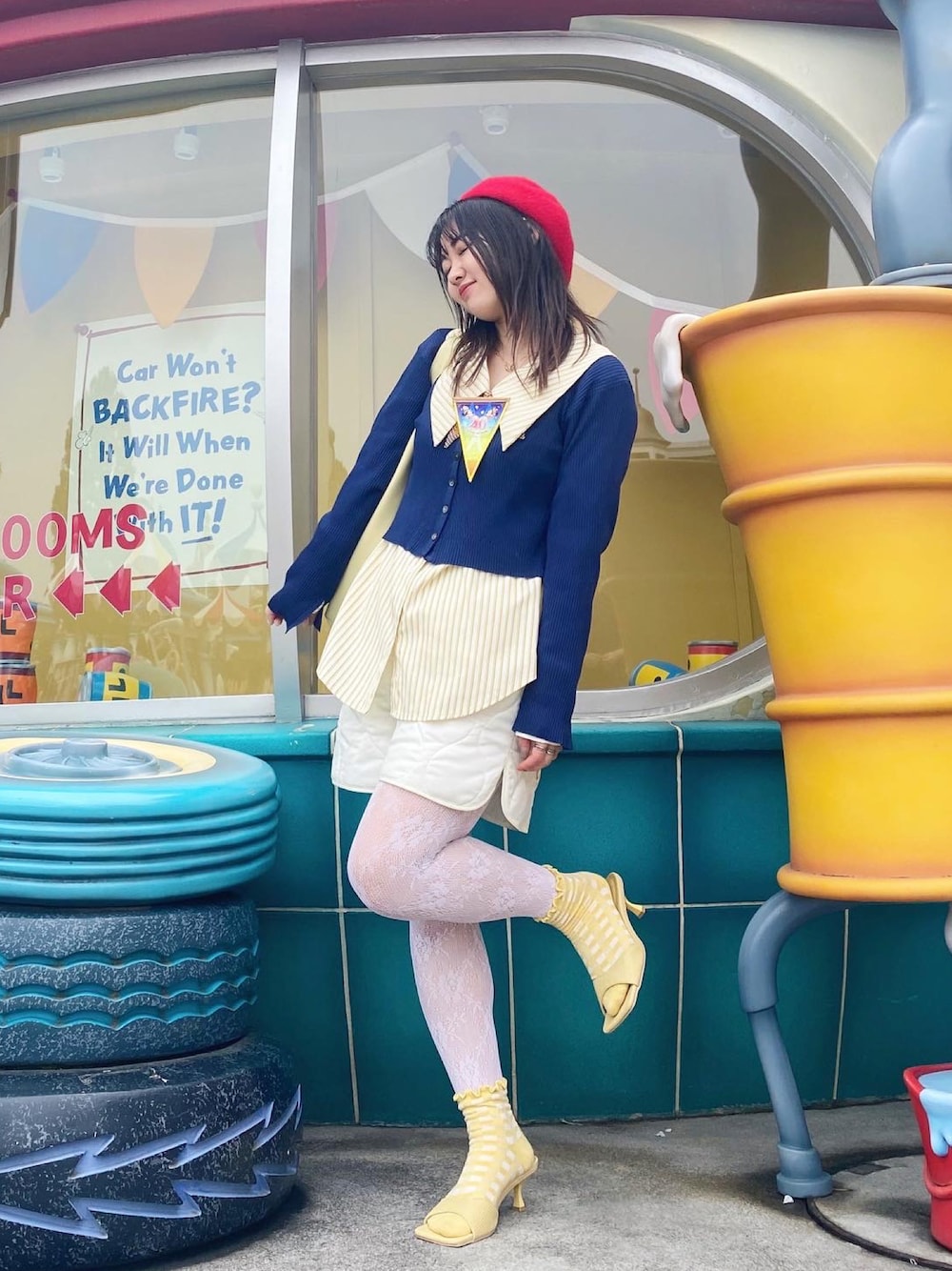 ayane(ANNA SUI NYC 本部)｜mysticのカーディガン/ボレロを使ったコーディネート - WEAR