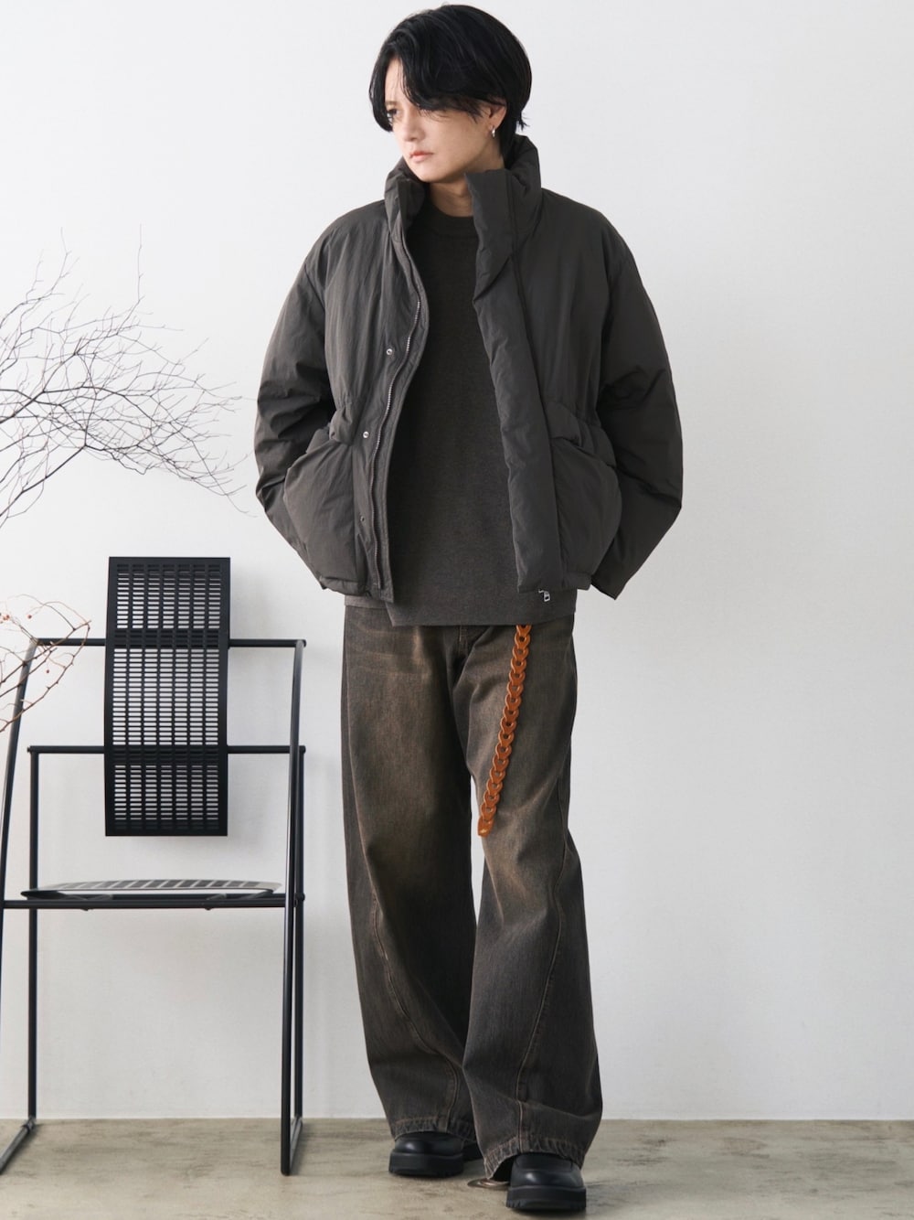 げんじ｜WYM LIDNMのダウンジャケット/コートを使ったコーディネート - WEAR