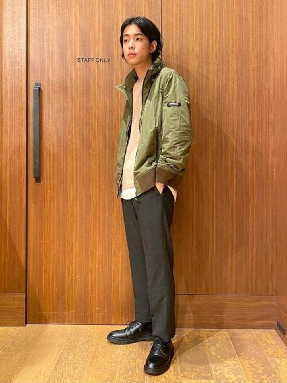 BEAMS HEART MEN(BEAMS HEART)｜BEAMS HEARTのMA-1を使ったコーディネート - WEAR