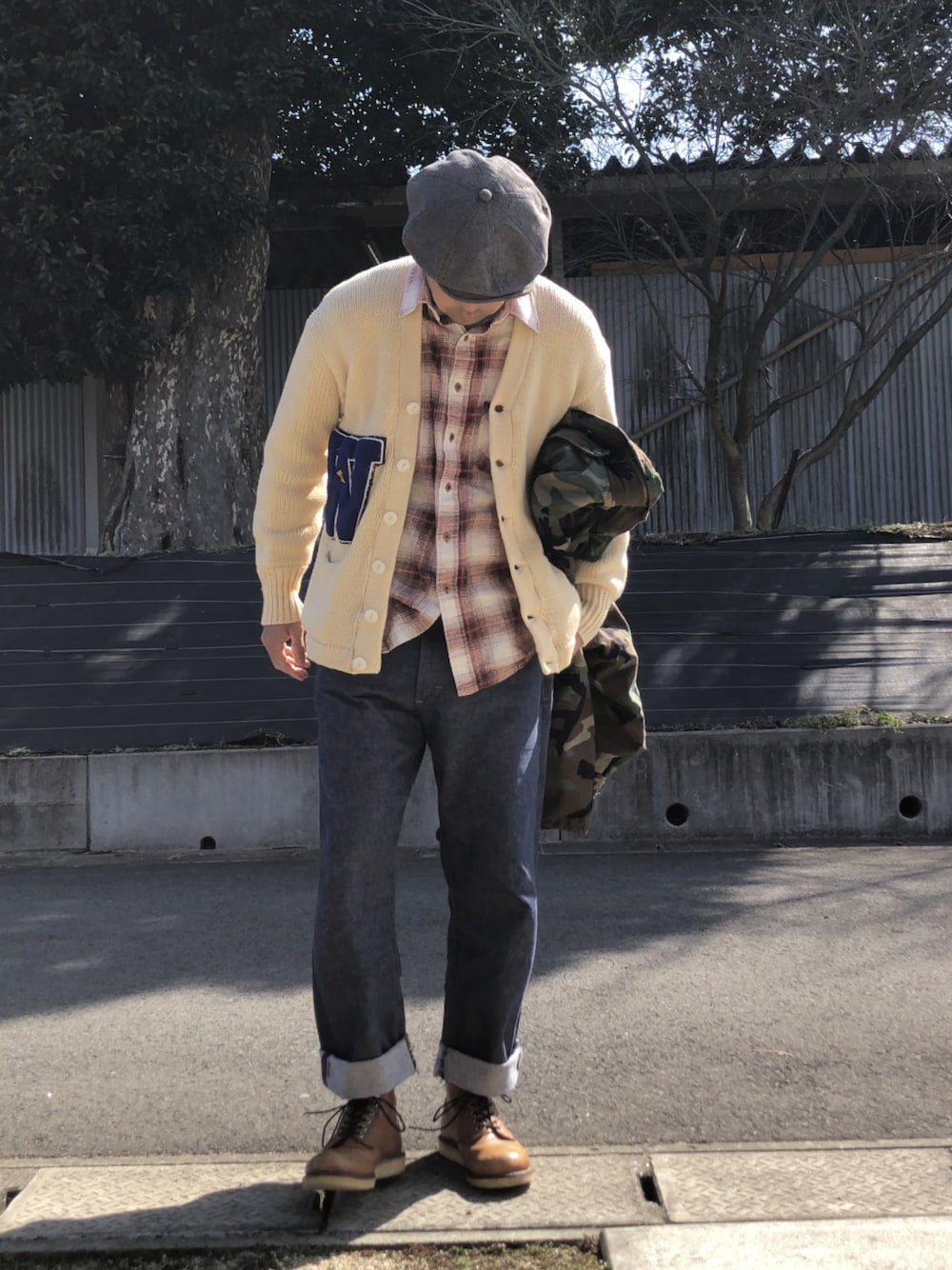 眼鏡(本体)｜RED WINGのブーツを使ったコーディネート - WEAR