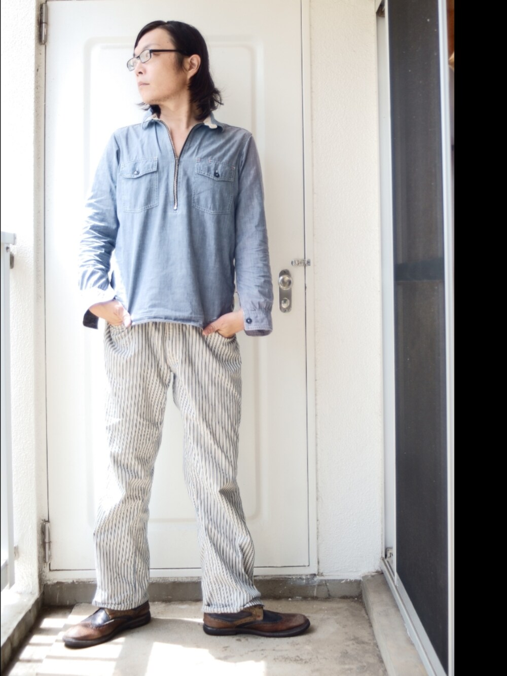 s uchida｜45Rのデニムパンツを使ったコーディネート - WEAR