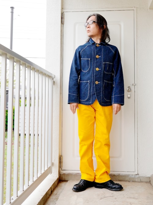 s uchida｜STUDIO D’ARTISANのデニムパンツを使ったコーディネート - WEAR