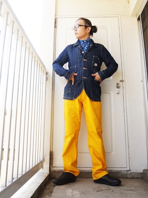 s uchida｜STUDIO D’ARTISANのデニムパンツを使ったコーディネート - WEAR