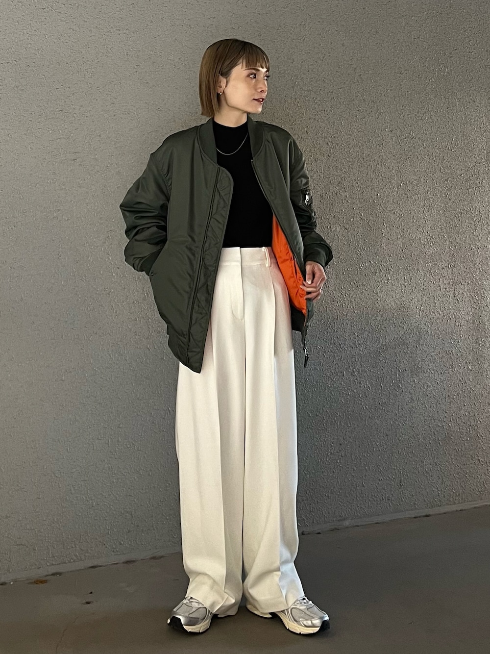 RIHO｜GUのMA-1を使ったコーディネート - WEAR