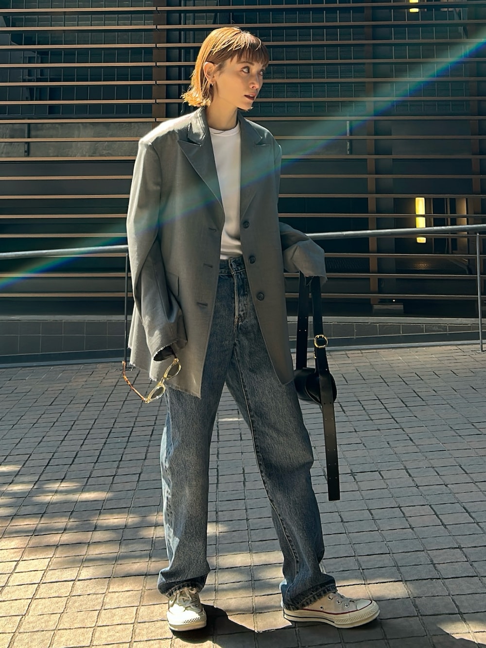 RIHO｜leinwandeのテーラードジャケットを使ったコーディネート - WEAR