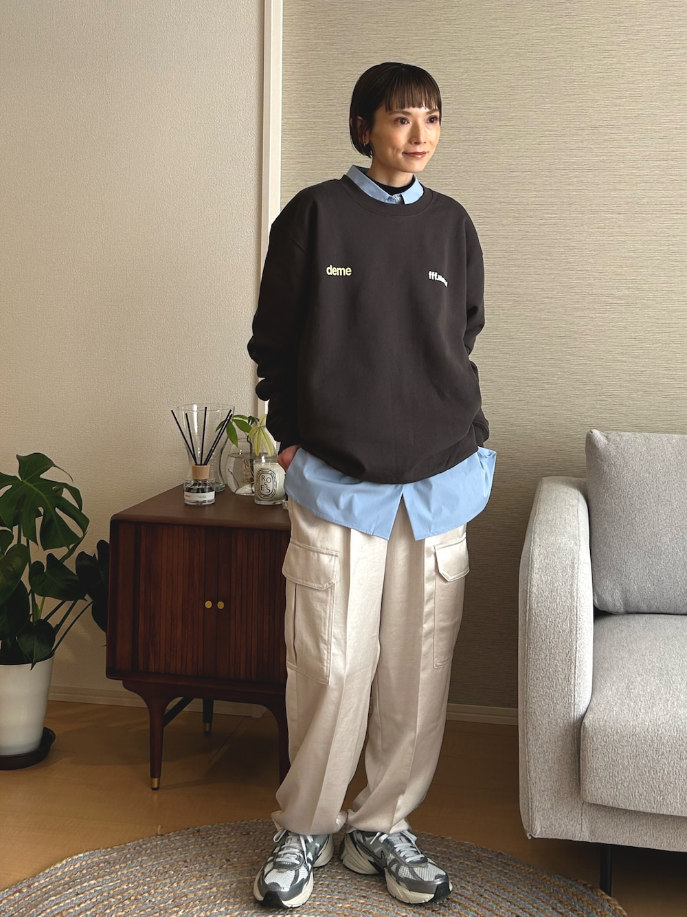 RIHO｜LIANのスウェットを使ったコーディネート - WEAR