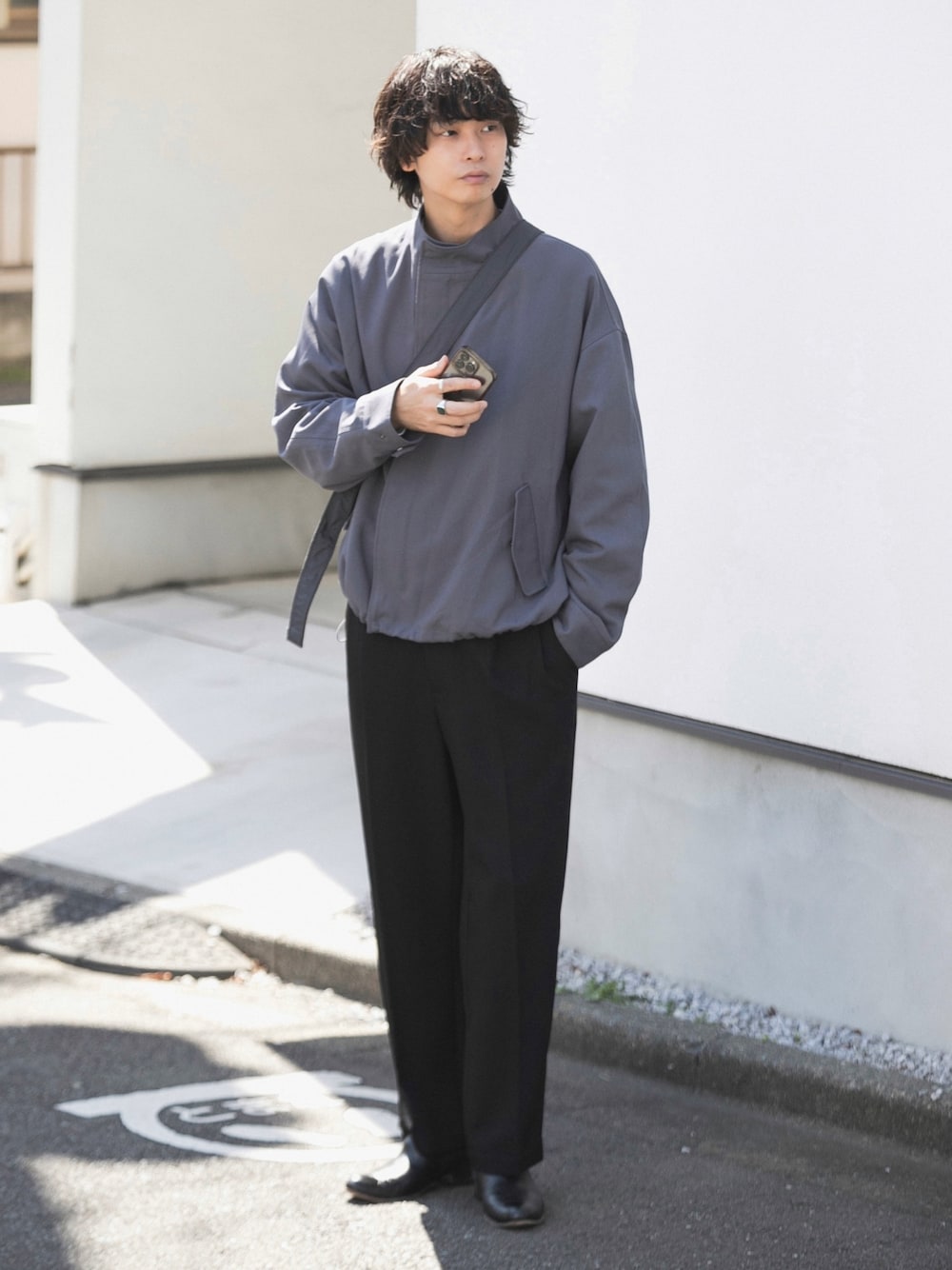 akiiii(SENSE OF PLACE by URBAN RESEARCH)｜SENSE OF PLACE by URBAN RESEARCHのモッズコートを使ったコーディネート - WEAR