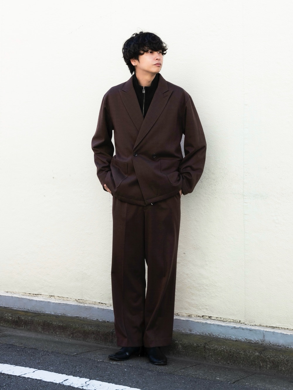 akiiii(SENSE OF PLACE by URBAN RESEARCH)｜SENSE OF PLACE by URBAN RESEARCHのテーラードジャケットを使ったコーディネート ...