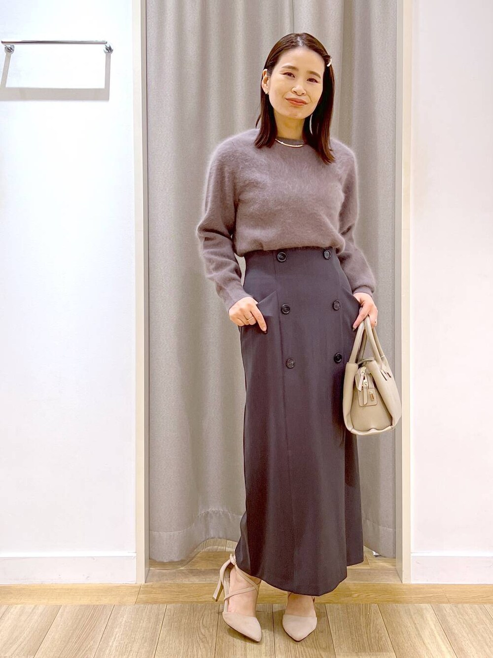 Kaori(Andemiu 金沢フォーラス)｜Andemiuのスカートを使ったコーディネート - WEAR