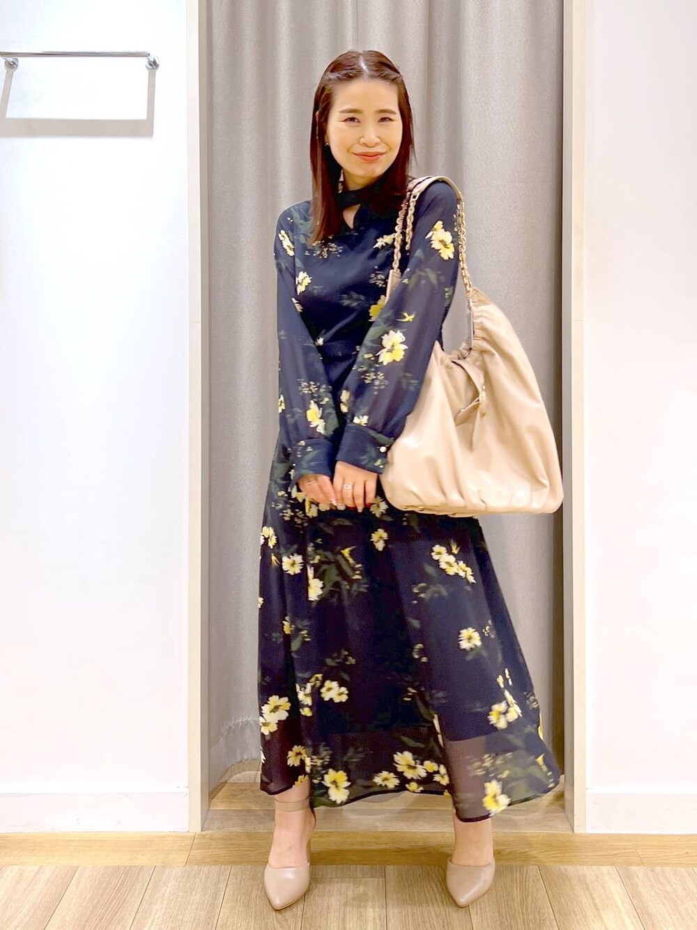 Kaori(Andemiu 金沢フォーラス)｜Andemiuのパンプスを使ったコーディネート - WEAR