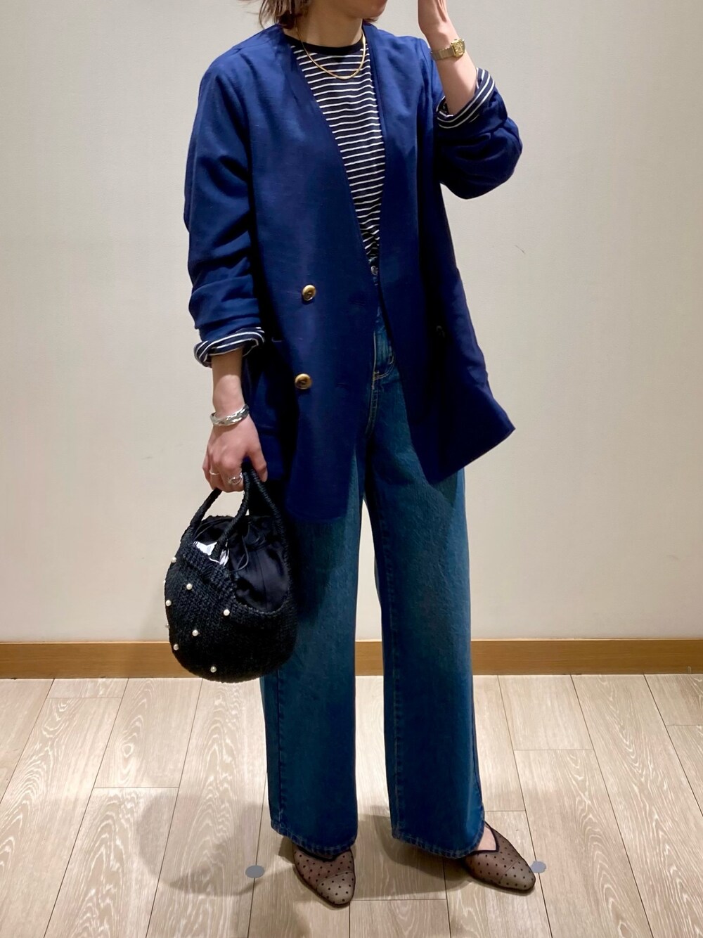 ishi(FREDY&GLOSTER by NOLLEY'S ららぽーとTOKYO-BAY店)｜fredy emueのデニムパンツを使った ...