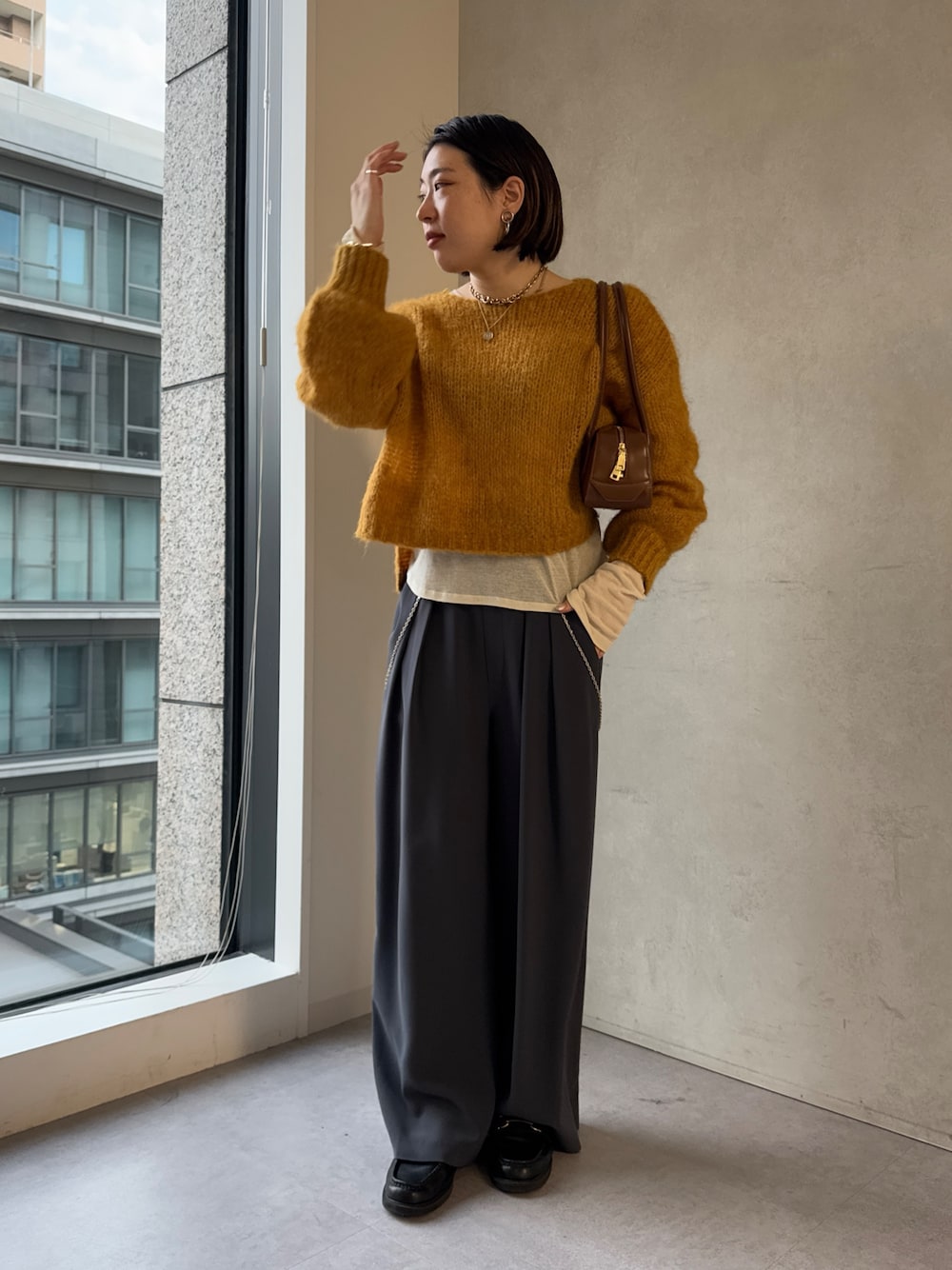 yu(DouDou)｜DouDouのスラックスを使ったコーディネート - WEAR