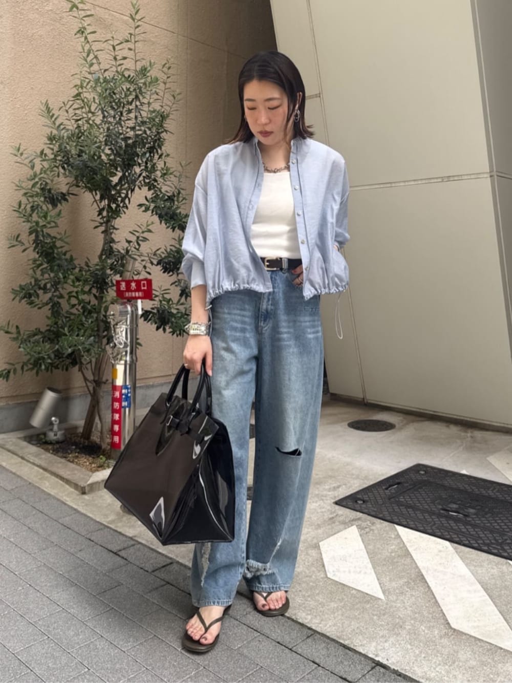 yu(DouDou)｜DouDouのタンクトップを使ったコーディネート - WEAR