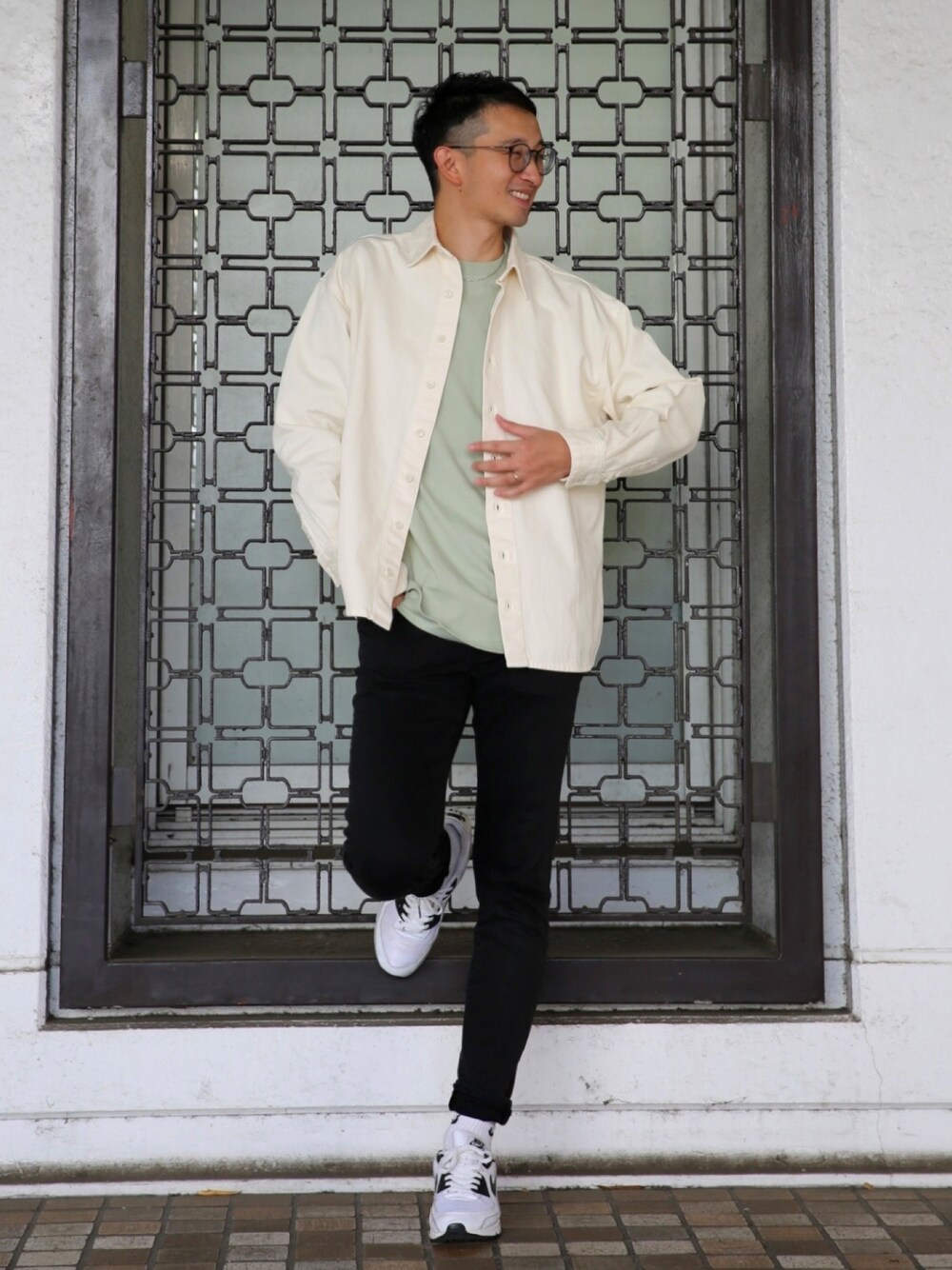 BRICK＆SONS staff(BRICK & SONS 池袋サンシャインシティアルパ)｜UNIQLOのデニムパンツを使ったコーディネート ...