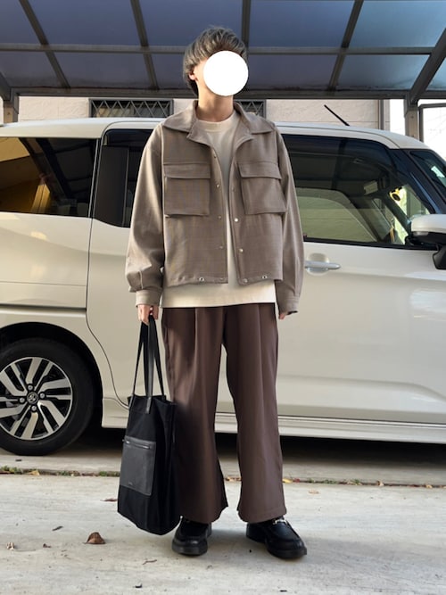 け｜anownのブルゾンを使ったコーディネート - WEAR