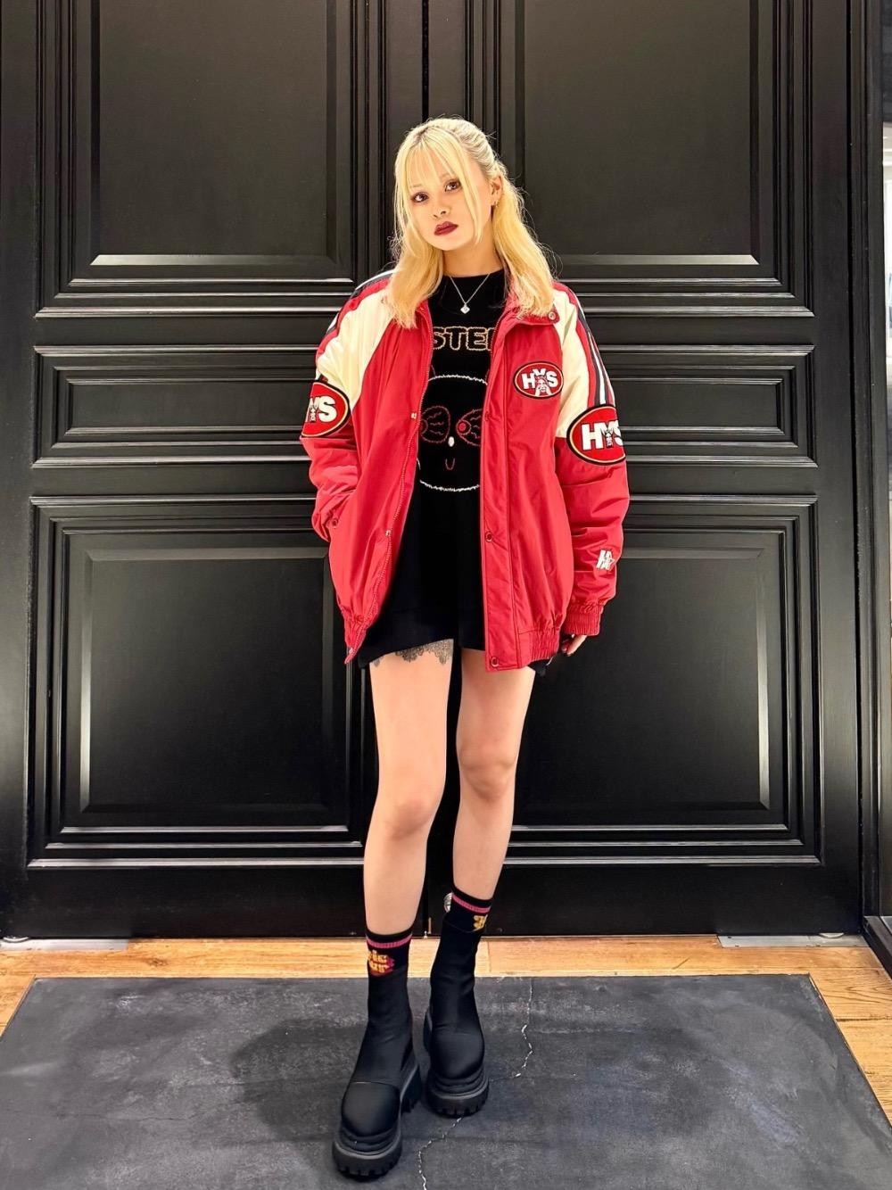 ayk｜HYSTERIC GLAMOURのブルゾンを使ったコーディネート - WEAR