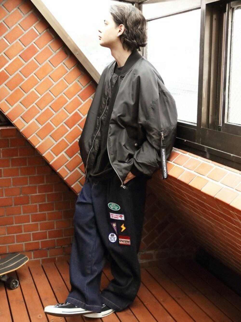 8(eight)(8（eight）)｜8(eight)のMA-1を使ったコーディネート - WEAR