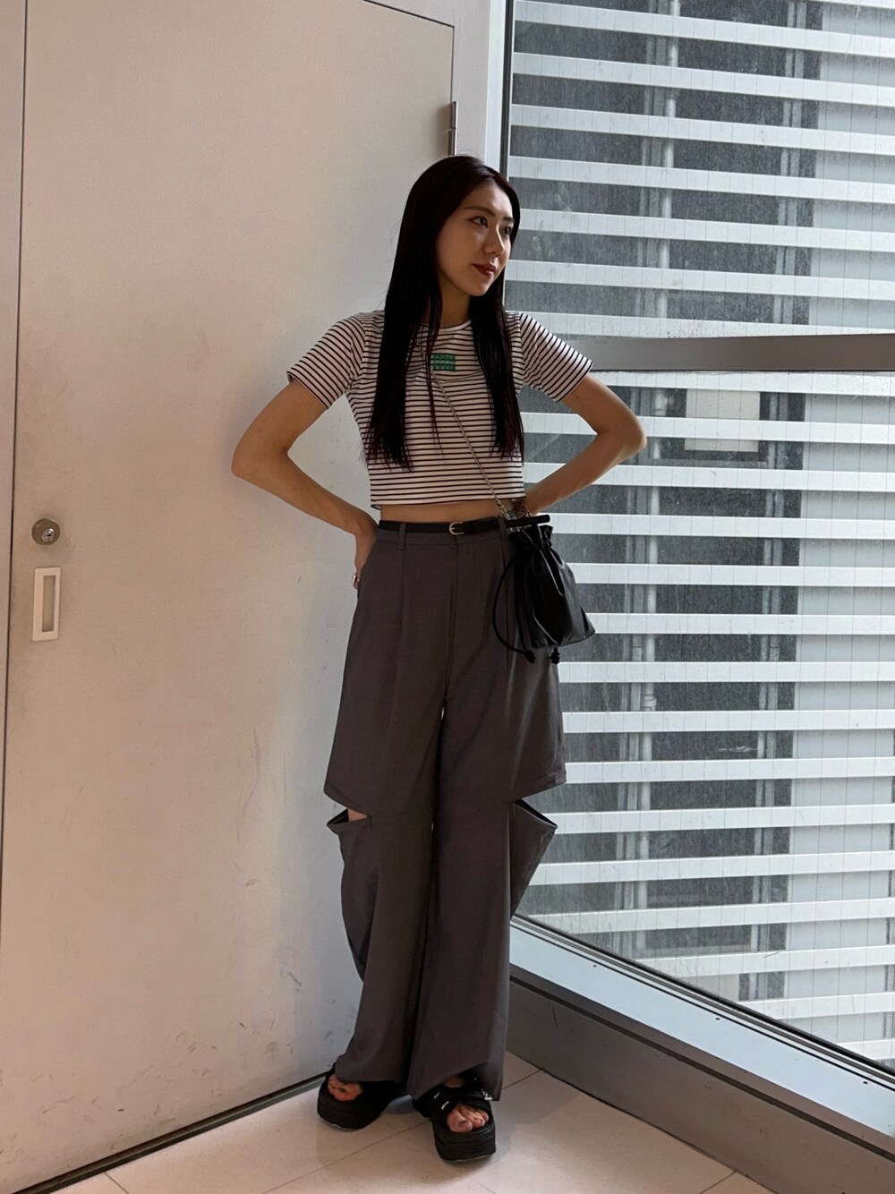 高橋茉丘(MURUA)｜MURUAのTシャツ/カットソーを使ったコーディネート - WEAR