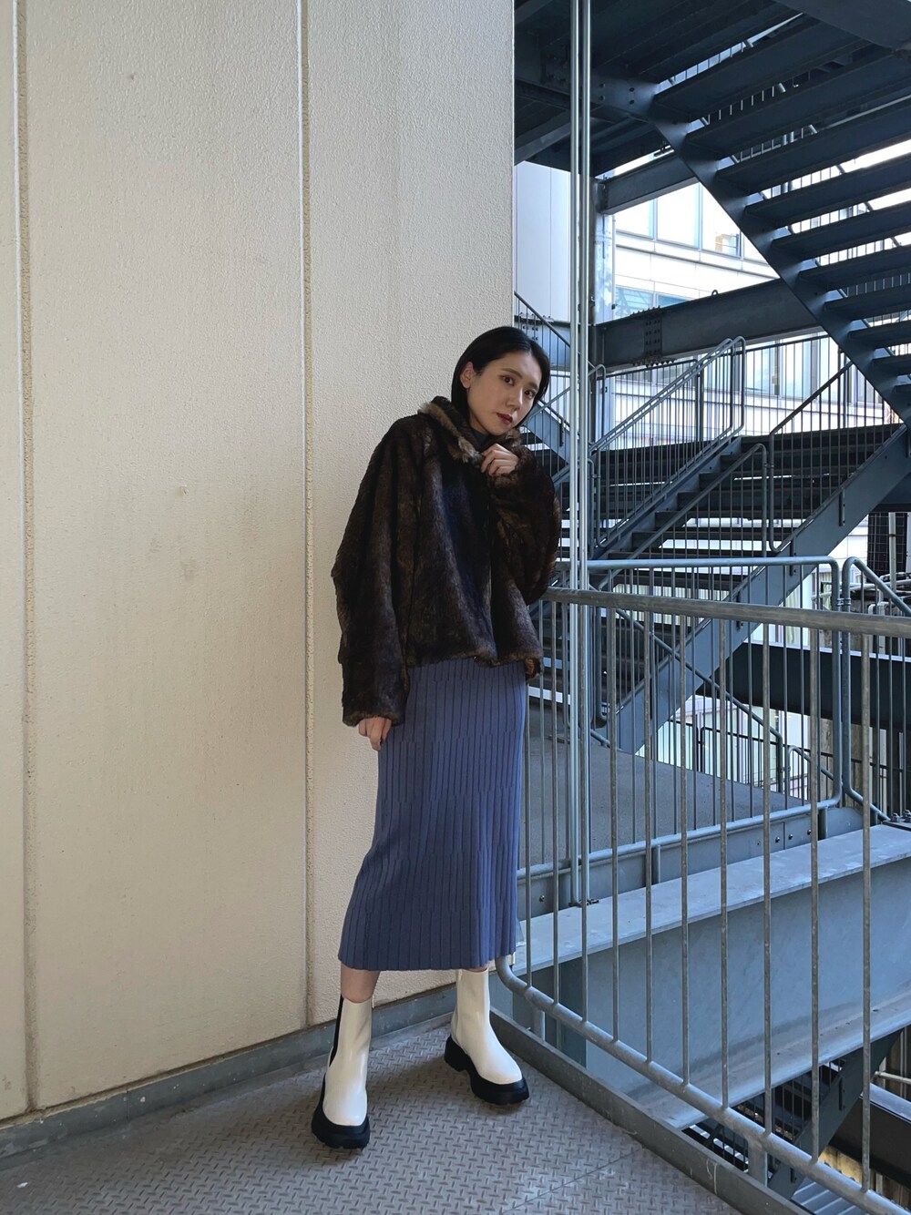 高橋茉丘(MURUA)｜MURUAのブルゾンを使ったコーディネート - WEAR