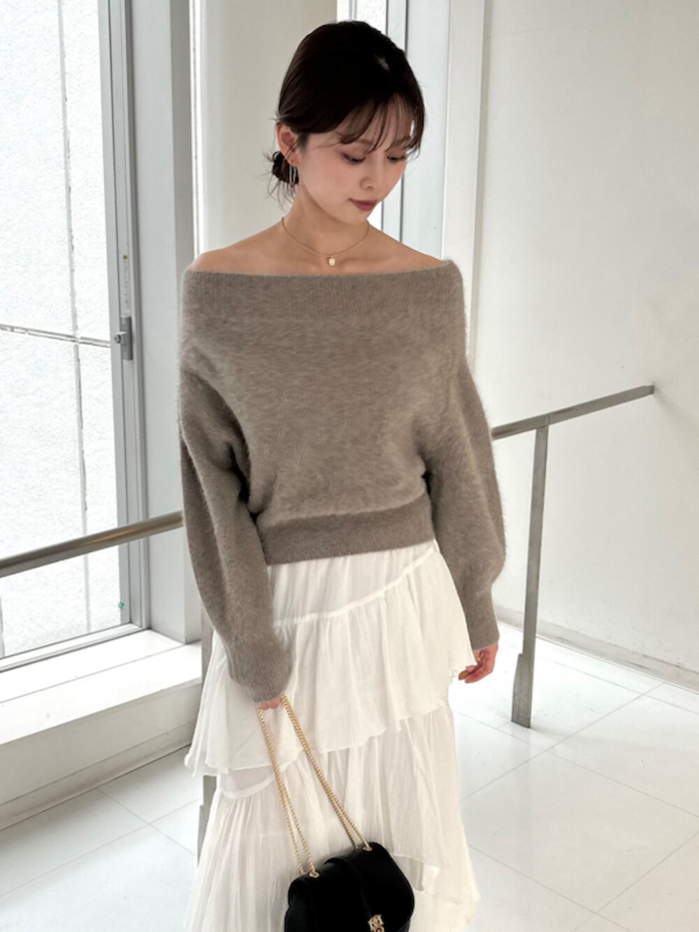 SNIDEL(SNIDEL)｜SNIDELのニット/セーターを使ったコーディネート - WEAR