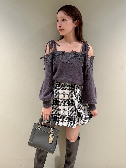 SNIDEL(SNIDEL)｜SNIDELのニット/セーターを使ったコーディネート - WEAR