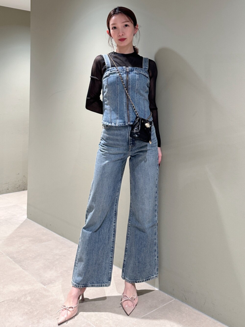 SNIDEL(SNIDEL)｜Levi'sのシャツ/ブラウスを使ったコーディネート - WEAR