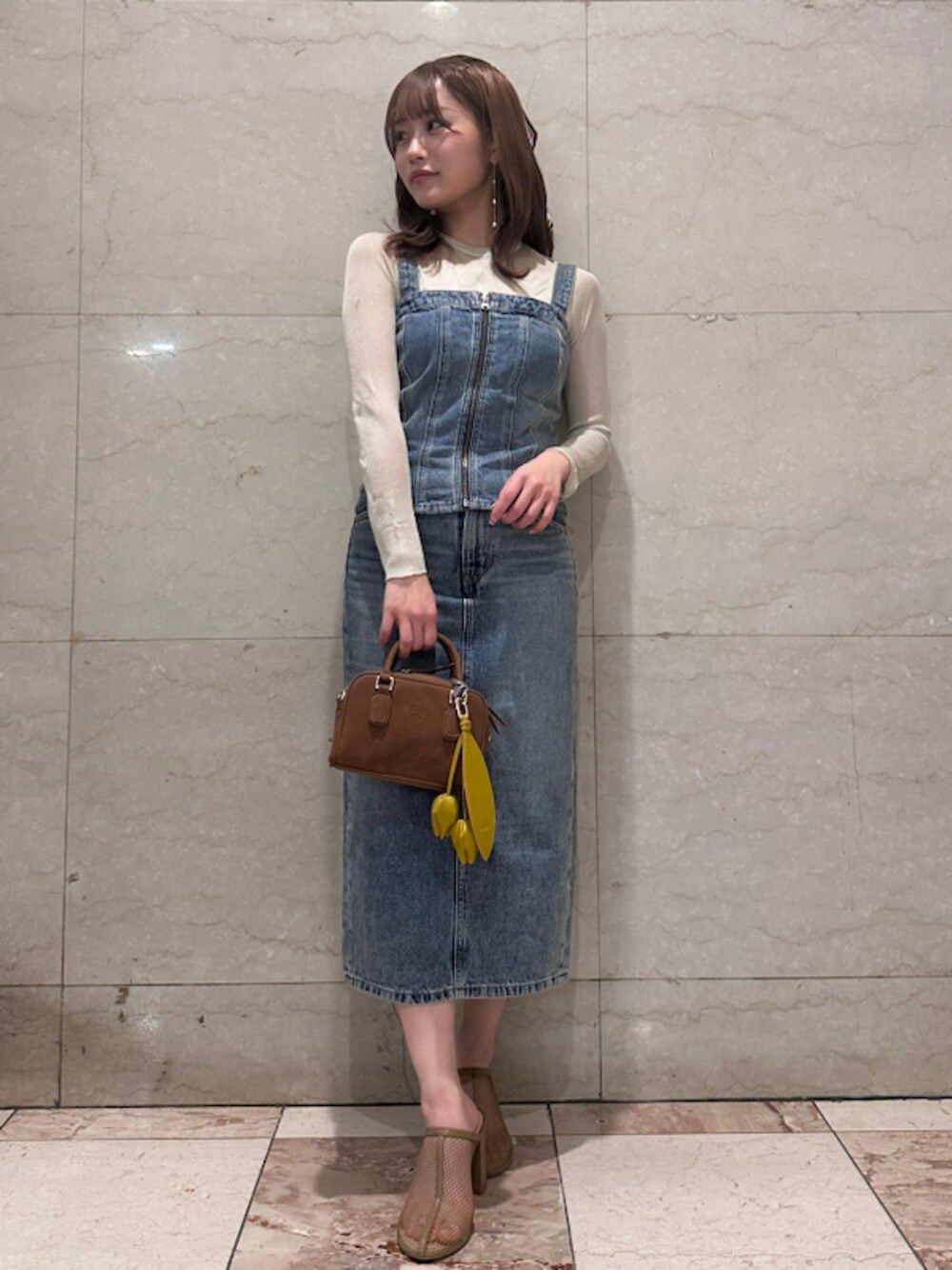 SNIDEL(SNIDEL)｜Levi'sのデニムスカートを使ったコーディネート - WEAR