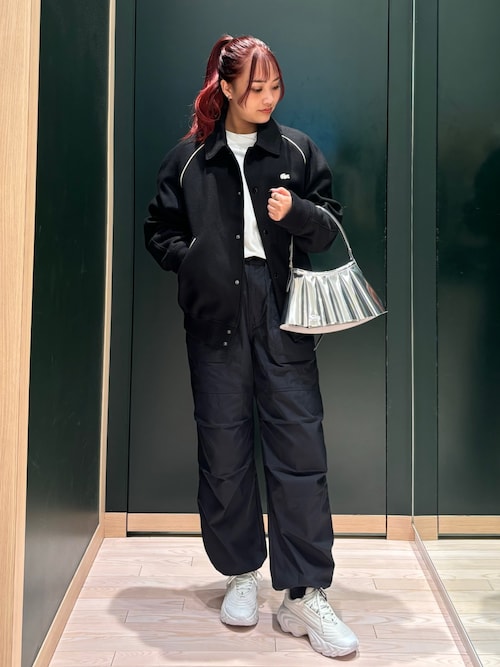 セール】ワイドベイカーパンツ（チノパンツ）｜LACOSTE（ラコステ）の