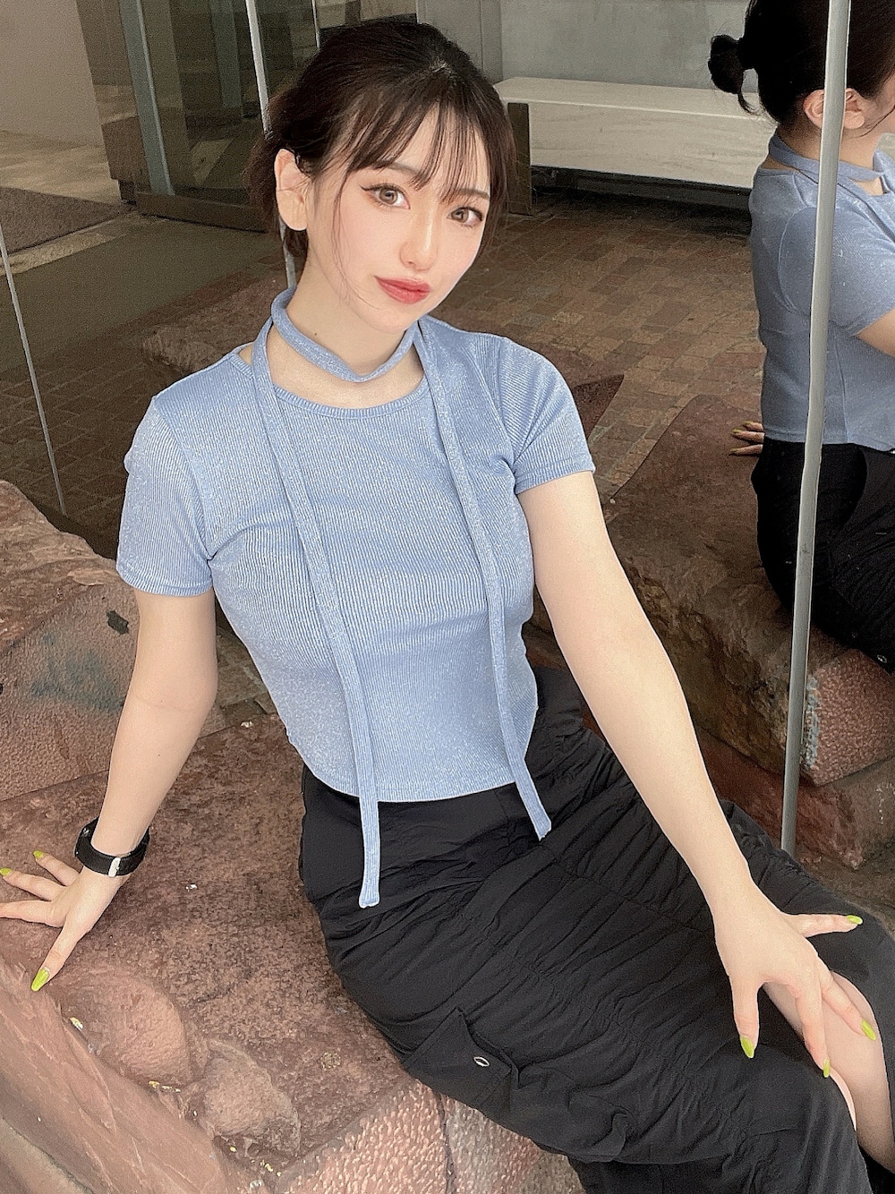 SAYAKA🌙(ENVYM)｜ENVYMのTシャツ/カットソーを使ったコーディネート - WEAR