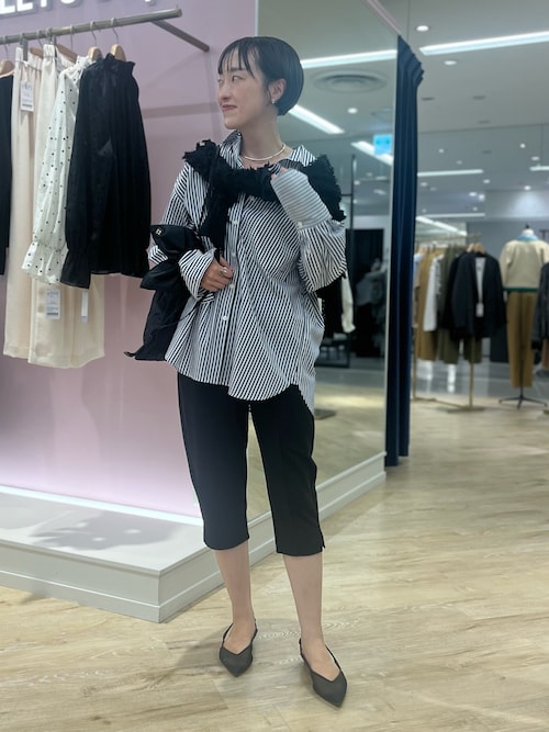 セール】【MAQWEL/マクウェル】ウォッシャブルカプリジョーゼット