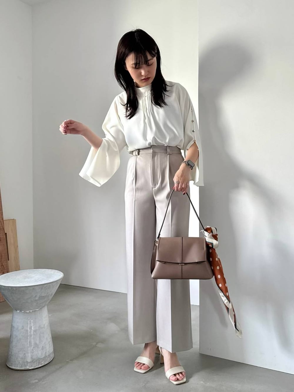 ぽ ん(Andemiu 本社)｜Andemiuのバンダナ/スカーフを使ったコーディネート - WEAR