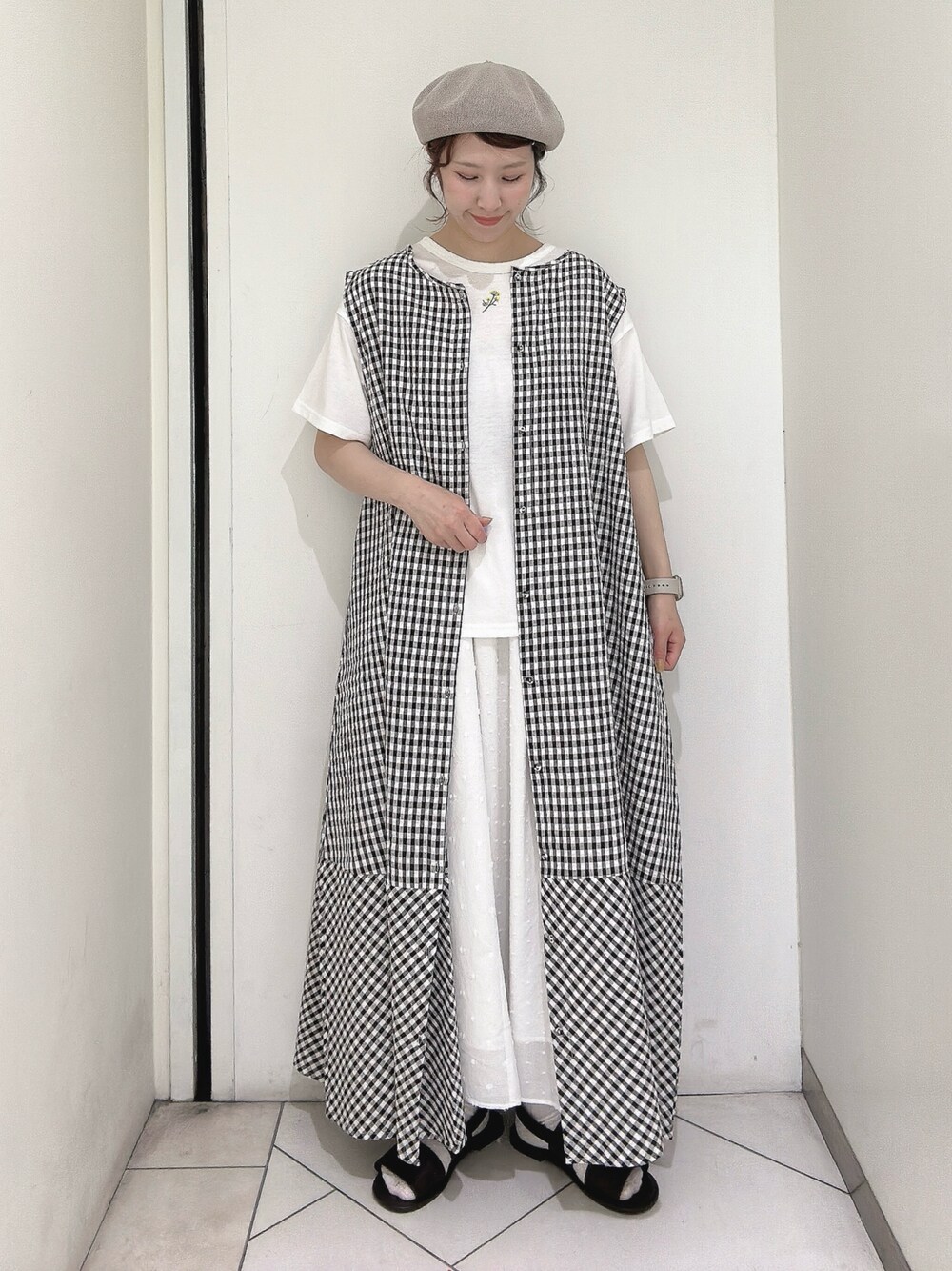 sakura (SM2 ehka sopo 和歌山MIO)｜Samansa Mos2のサンダルを使ったコーディネート - WEAR