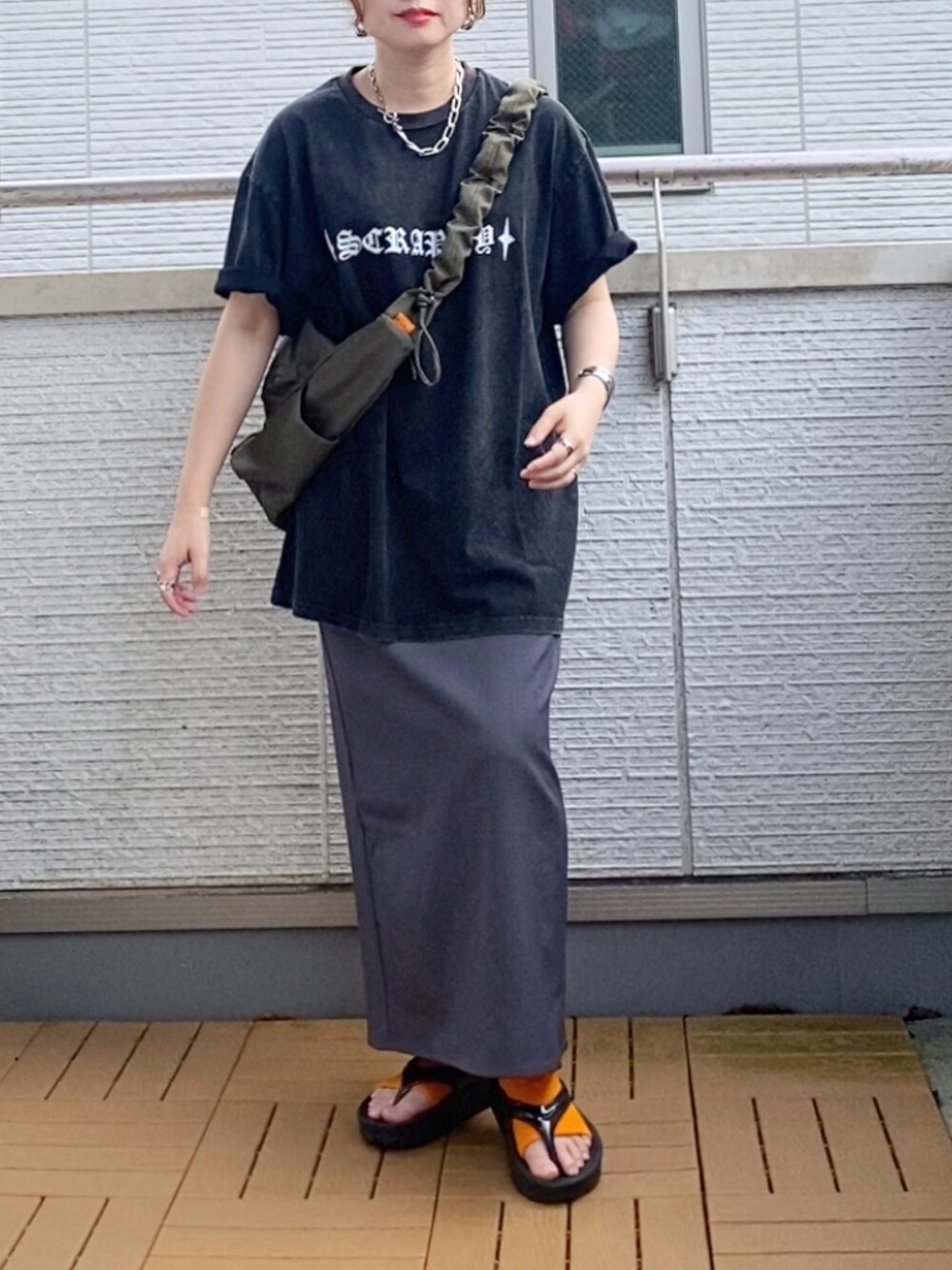 Kay-teee｜scrappyのTシャツ/カットソーを使ったコーディネート - WEAR