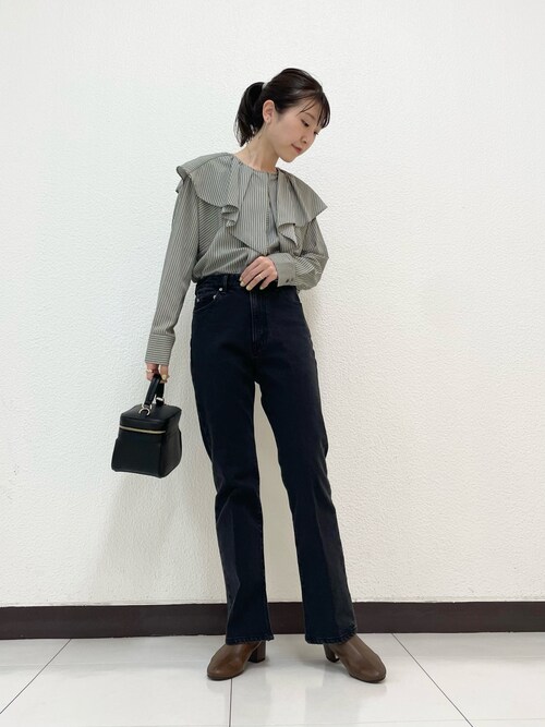 momo（URBAN RESEARCH ROSSO）｜URBAN RESEARCH ROSSOのシャツ/ブラウスを使ったコーディネート - WEAR