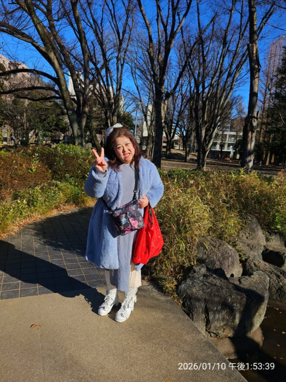 かおりん｜GLOBAL WORKのムートンコートを使ったコーディネート - WEAR