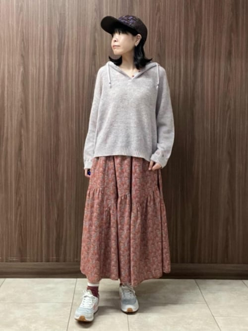 セール】Cocido プリント ギャザースカート（スカート）｜Jocomomola