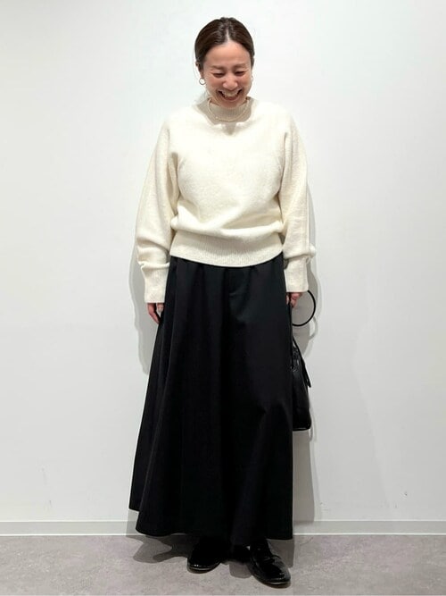 kayo(HUMAN WOMAN 横浜そごう)｜HUMAN WOMANのニット/セーターを使ったコーディネート - WEAR