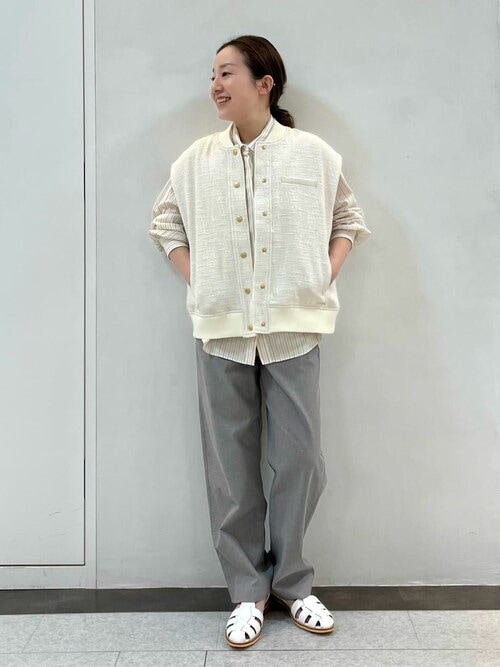 kayo(HUMAN WOMAN 浦和伊勢丹)｜human womanのブルゾンを使ったコーディネート - WEAR