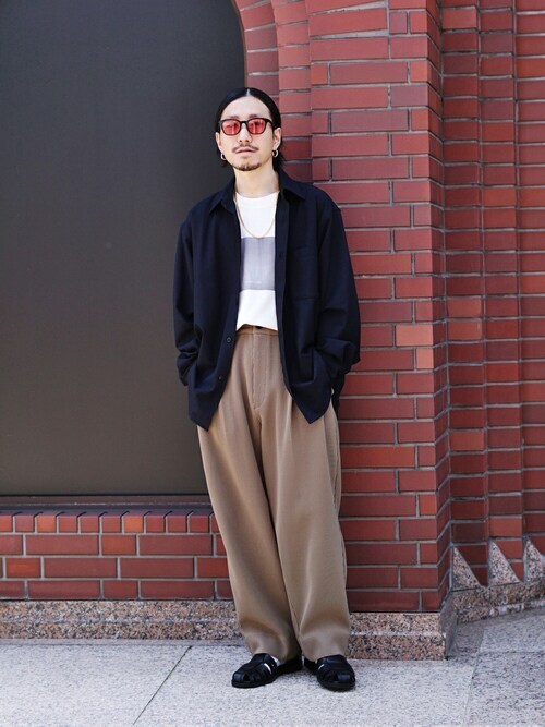 ARKnets STAFF(ARKnets)｜GOLDのシャツ/ブラウスを使ったコーディネート - WEAR