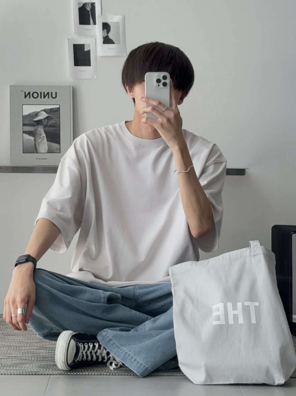 Ryu｜remerのTシャツ/カットソーを使ったコーディネート - WEAR