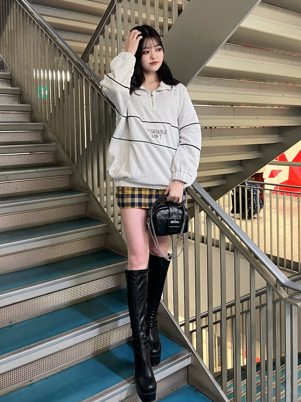 HARUKA(SPIRALGIRL 梅田EST店)｜SPIRALGIRLのスカートを使ったコーディネート - WEAR