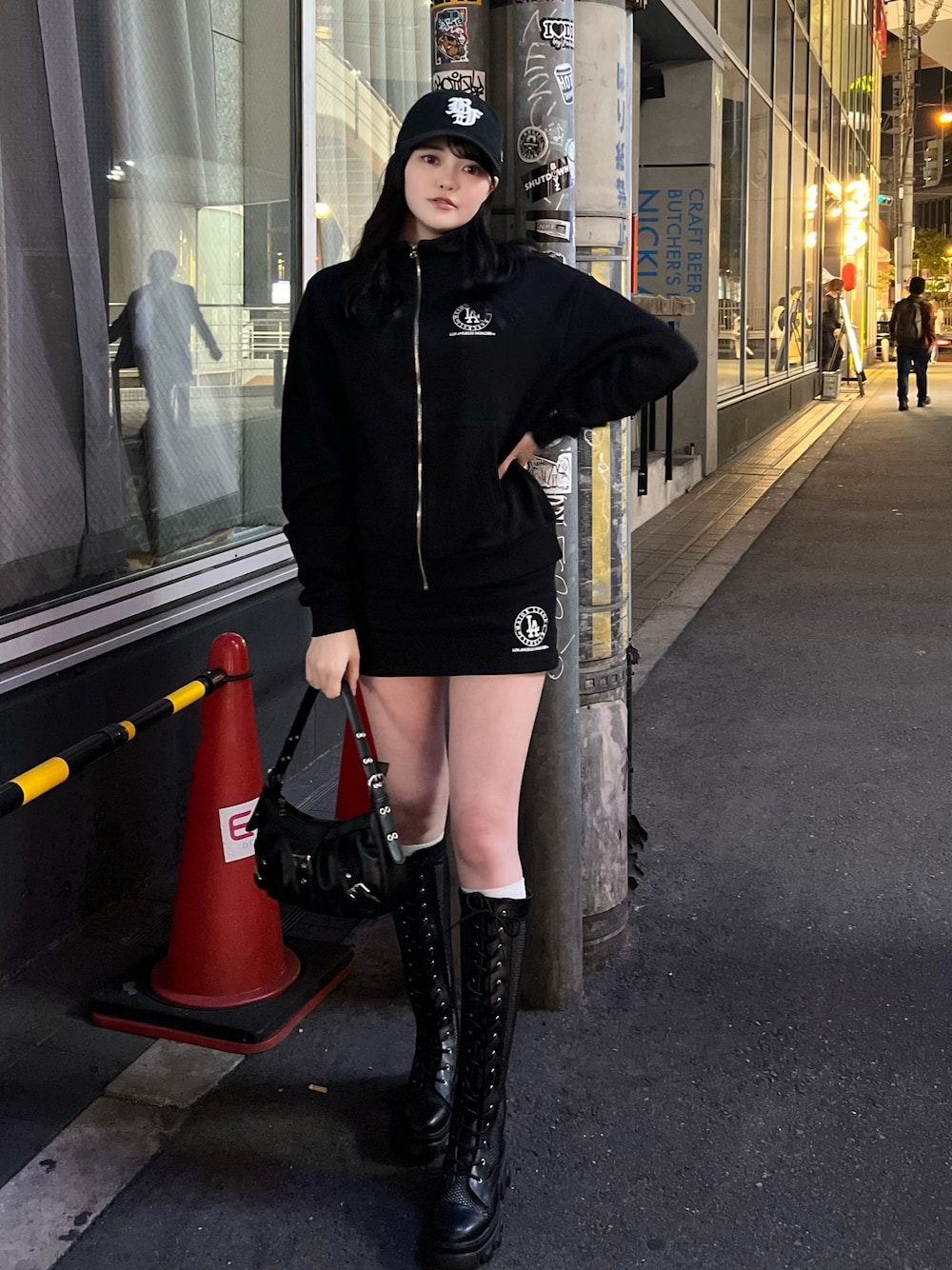 HARUKA(SPIRALGIRL 梅田EST店)｜BACK TO THE FIELDのワンピースを使ったコーディネート - WEAR