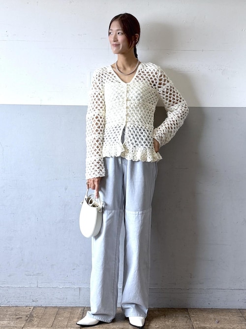 セール】【EMOELLE】クロシェカーディガン（カーディガン/ボレロ