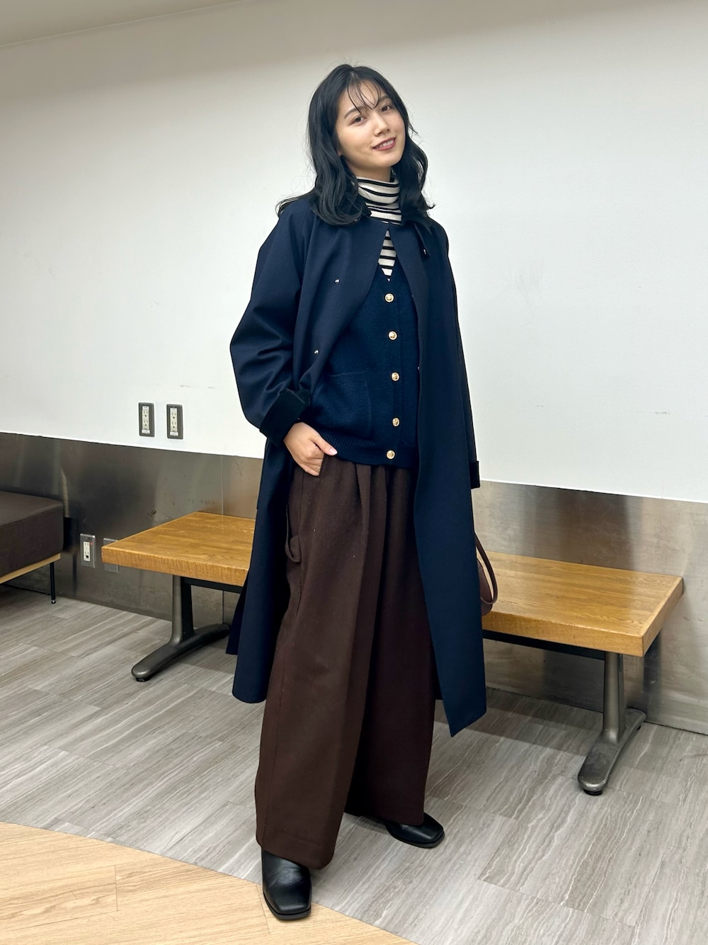 𝚊𝚔𝚘｜sara&cakeのベストを使ったコーディネート - WEAR