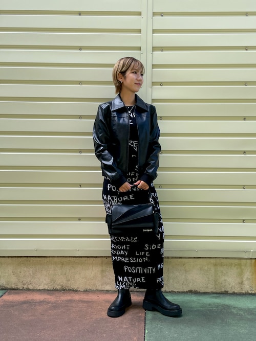 Desigual（デシグアル） ワンピース HESIAN ワンピースロングスリーブ