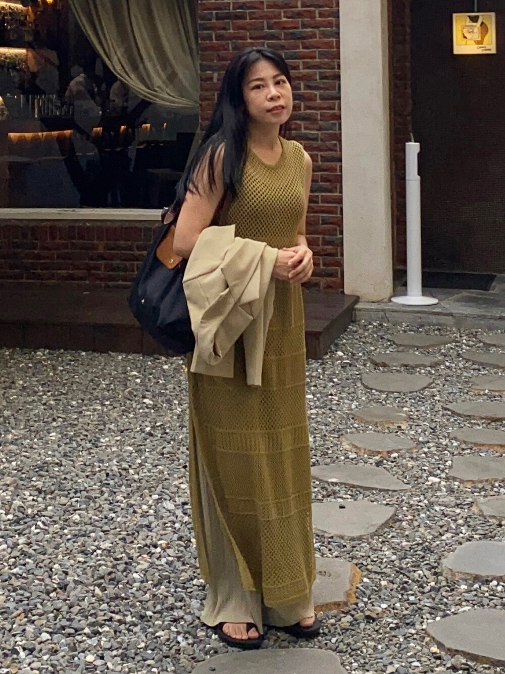 Imnadia Lin｜LONGCHAMPのショルダーバッグを使ったコーディネート - WEAR