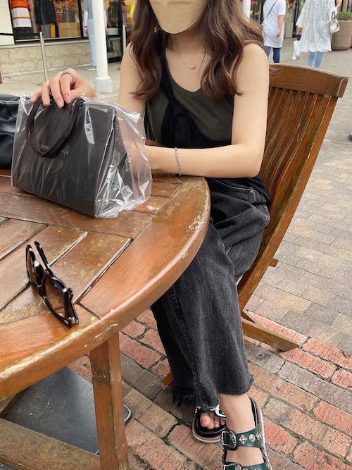 airi｜UNIQLOのタンクトップを使ったコーディネート - WEAR