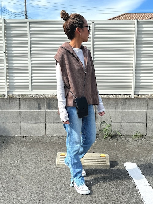 SAYO☻｜CANAL JEANのデニムパンツを使ったコーディネート - WEAR