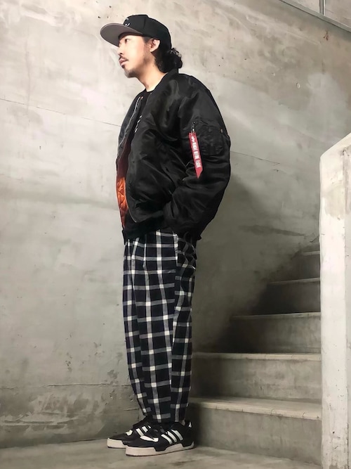 MasaakiOoue｜ALPHAのMA-1を使ったコーディネート - WEAR